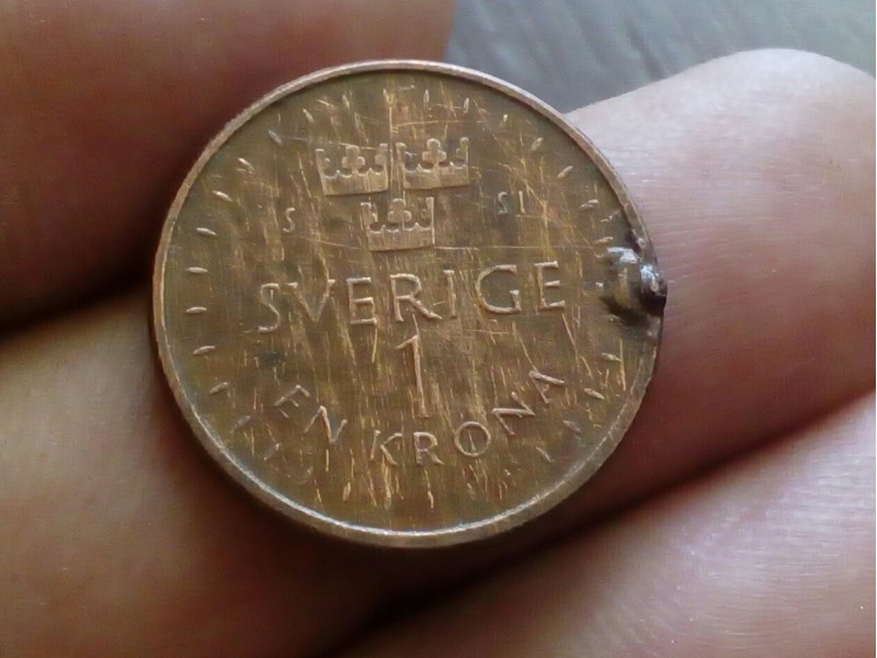 Svedska, 1 kruna 2016