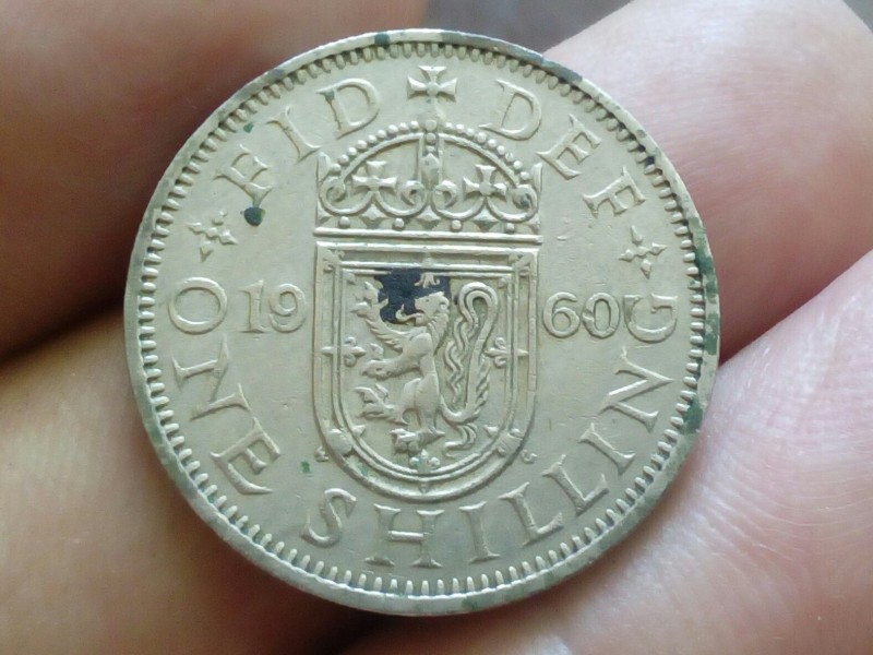 Velika Britanija, 1 siling 1960