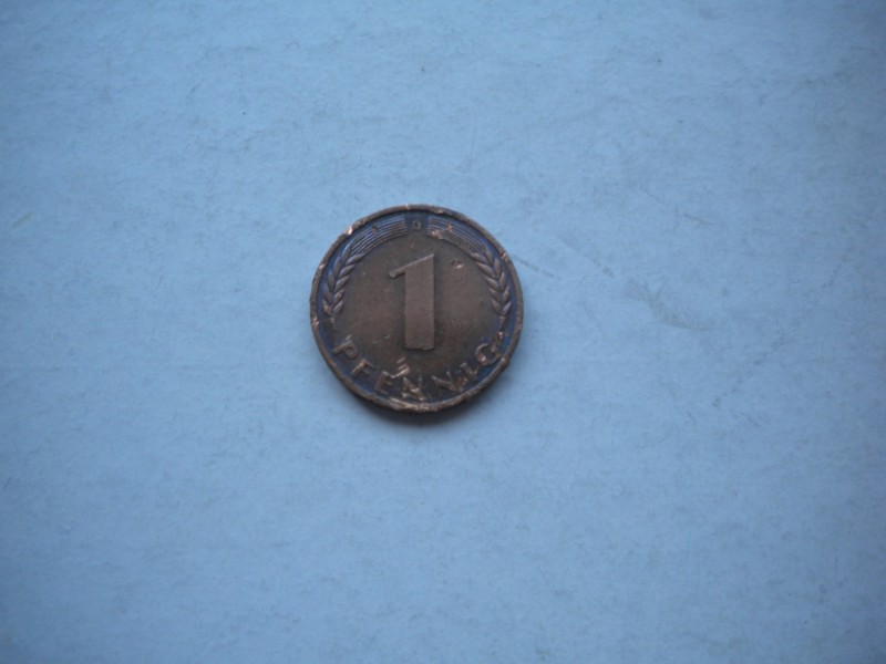 1 PFENNIG 1950D - NEMACKA