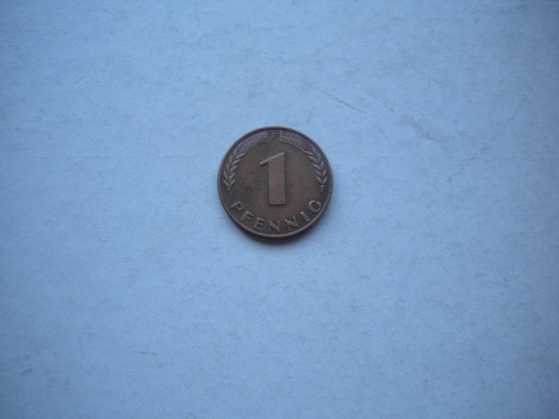 1 PFENNIG 1950F - NEMACKA