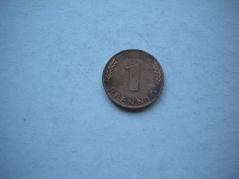 1 PFENNIG 1969D - NEMACKA