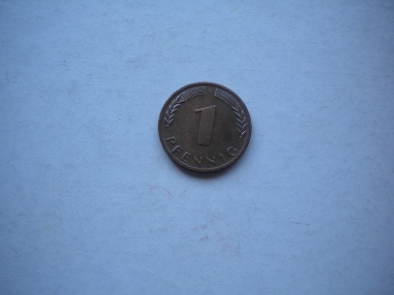 1 PFENNIG 1969 G - NEMACKA