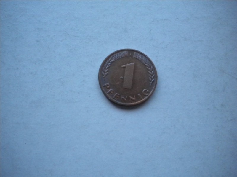 1 PFENNIG 1970F - NEMACKA