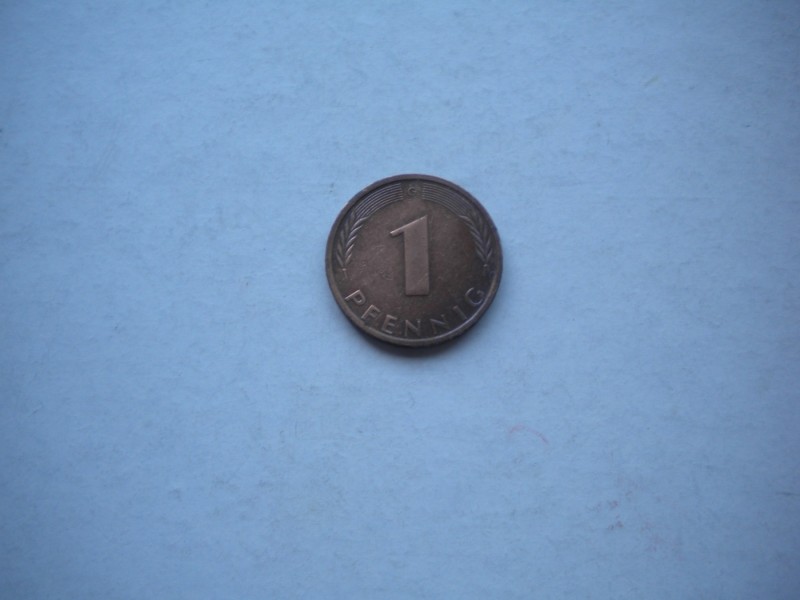 1 PFENNIG 1972G - NEMACKA