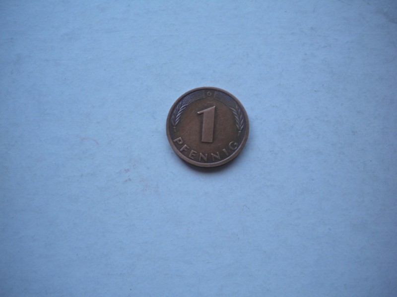 1 PFENNIG 1977G - NEMACKA