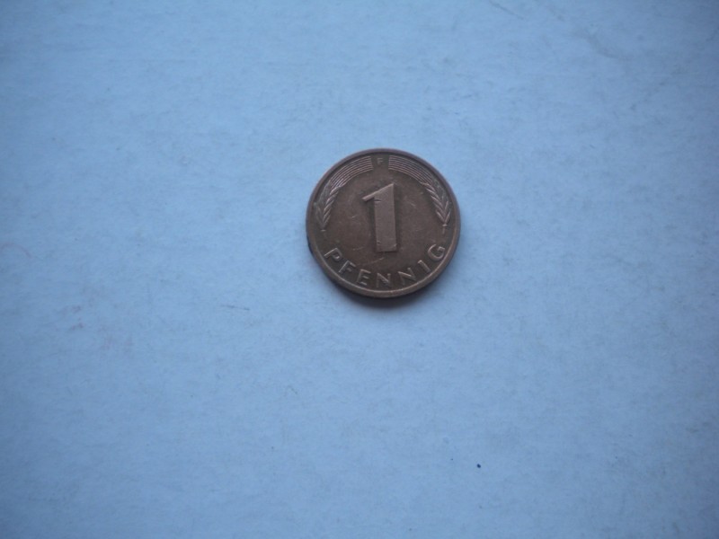 1 PFENNIG 1985F - NEMACKA