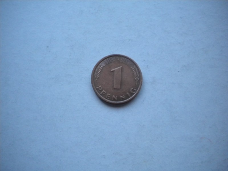 1 PFENNIG 1986D - NEMACKA