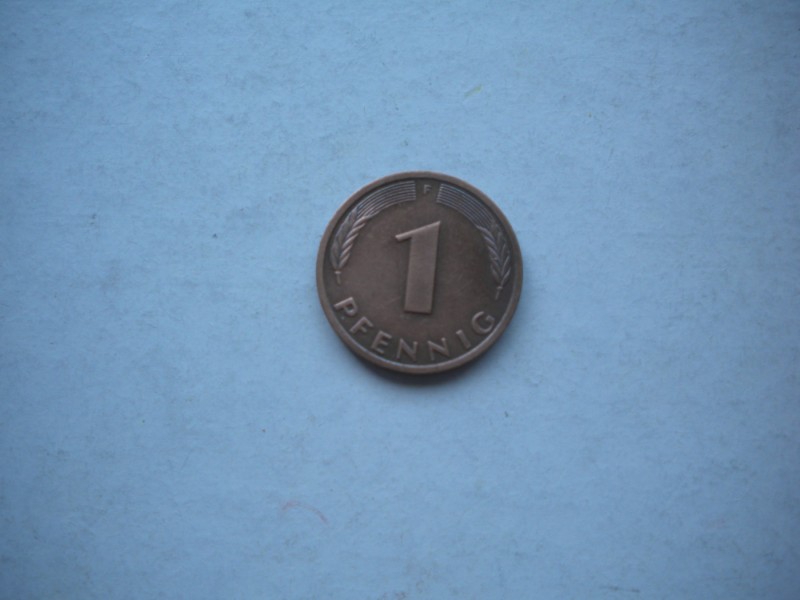 1 PFENNIG 1987F - NEMACKA