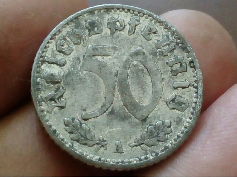 Nemacka, 50 pfennig 1935 A