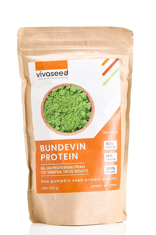 Bundevin protein 500 g Vivaseed