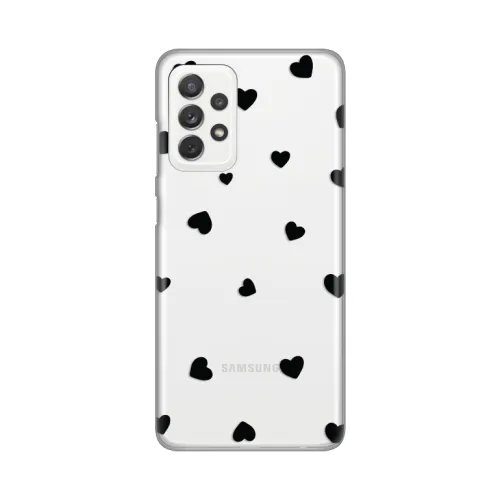 Silikonska futrola - maska print Skin za Samsung A73 5G Hearts