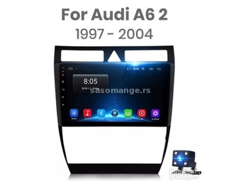 Audi A6 C5 1997-2004 S6 RS6 Android Multimedija GPS Radio