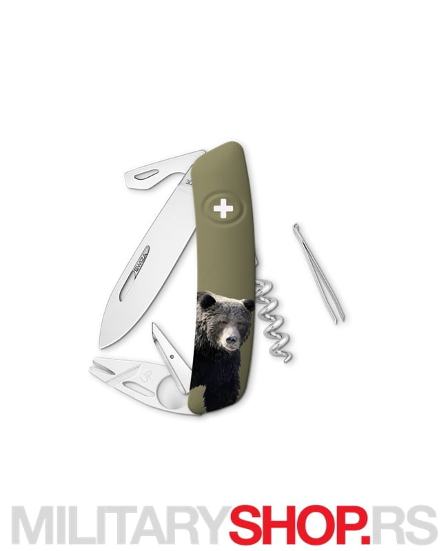 Swiza Švajcarski Multitool TT03 Bear Oliv