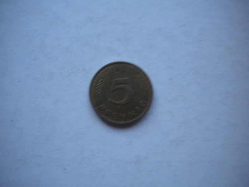 5 PFENNIG 1981G - NEMACKA