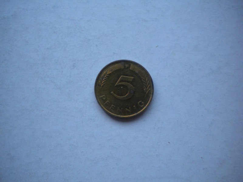 5 PFENNIG 1988F - NEMACKA