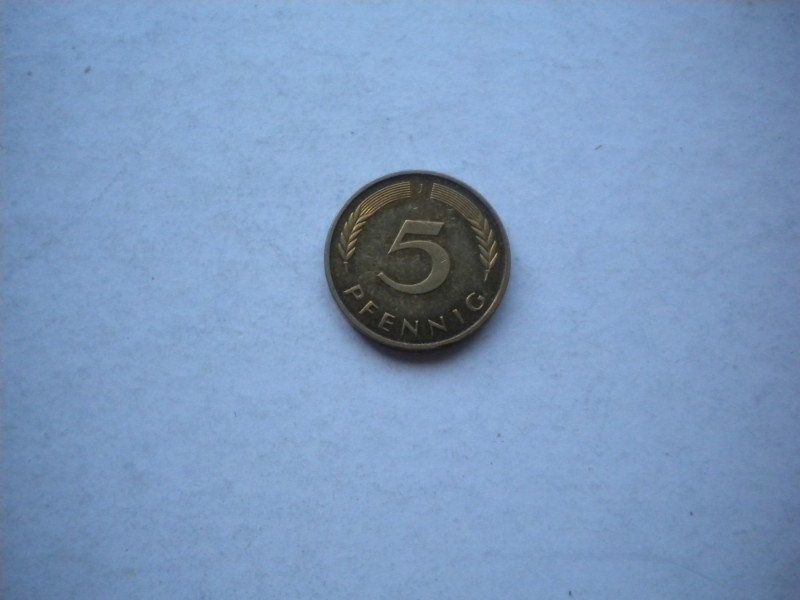 5 PFENNIG 1995J - NEMACKA