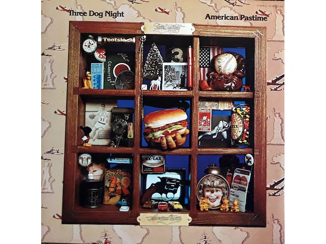 LP: THREE DOG NIGHT - AMERICAN PASTIME (JAPAN PRESS)