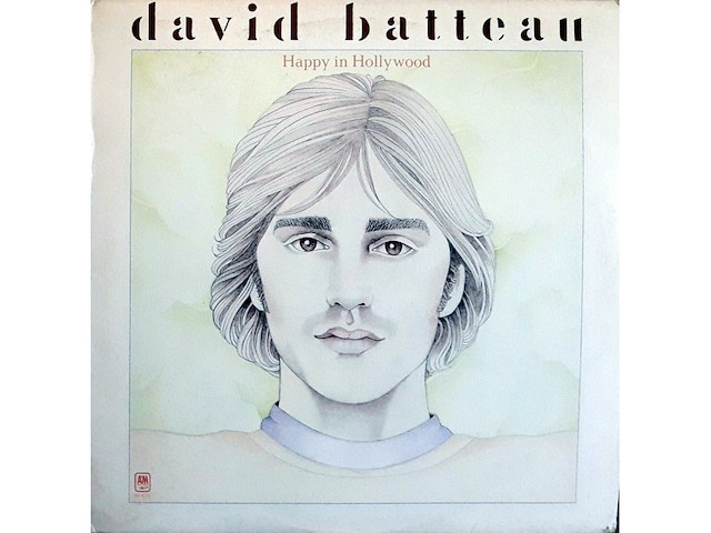 LP: DAVID BATTEAU - HAPPY IN HOLYWOOD (US PRESS)