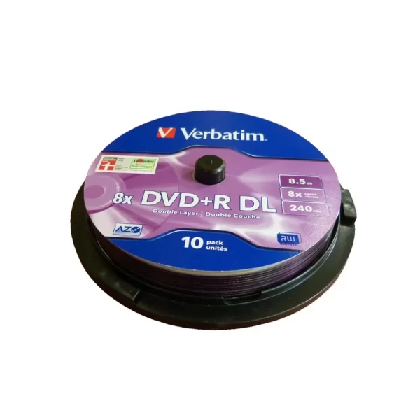 DVD+R RL, 8.5GB, 8x, Verbatim