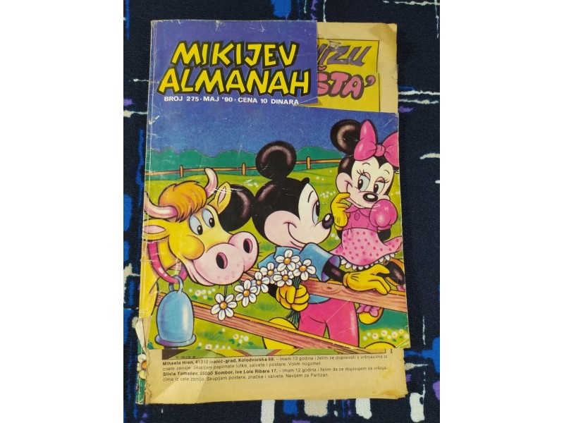 Mikijev Almanah broj br 275
