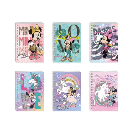 Kolegij spiral 7 blokčić sa spiralom Minnie Mouse A7 ( 318210 )