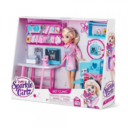 Sparkle girlz veterinar set sa lutkom ( ZU100184 )