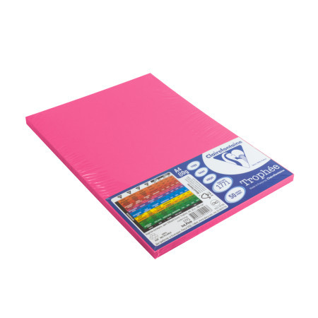 Claire, kopirni papir, A4, 80g, intezivna roze, 100K ( 486285 )