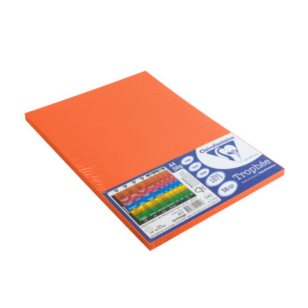 Claire, kopirni papir, A4, 80g, intezivno narandžasta, 100K ( 486287 )