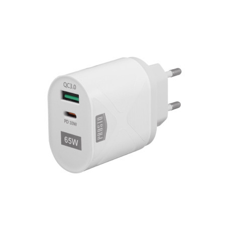 Prosto univerzalni brzi USB punjač 6.6A + USB-C PD ( USBP389 )