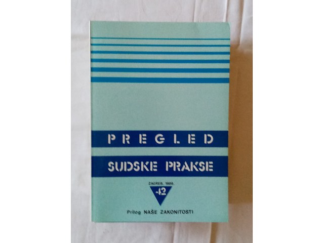 Pregled sudske prakse - komplet 8. časopisa