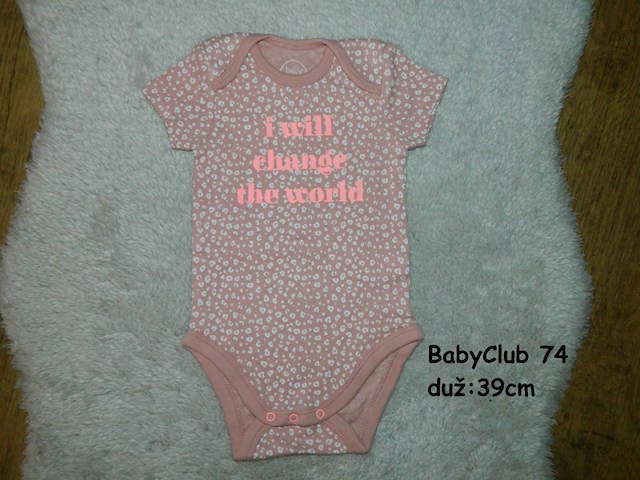 BabyClub kvalitetan bodi br.74-kao NOV