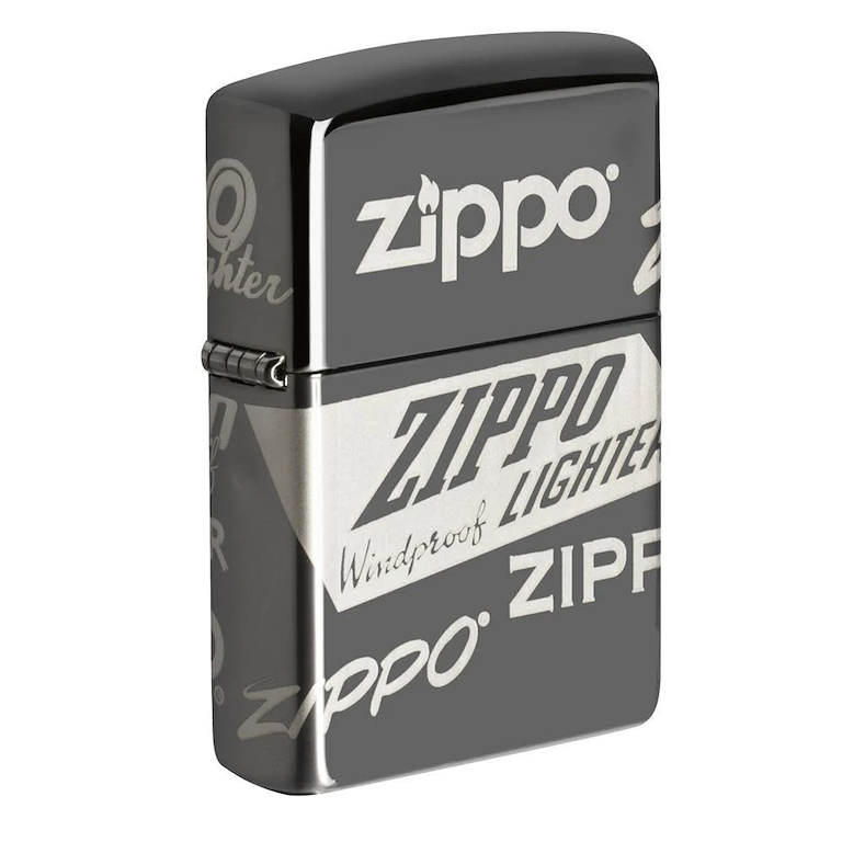 Zippo Upaljač Z49051 Black Ice Logo 360 – 4595