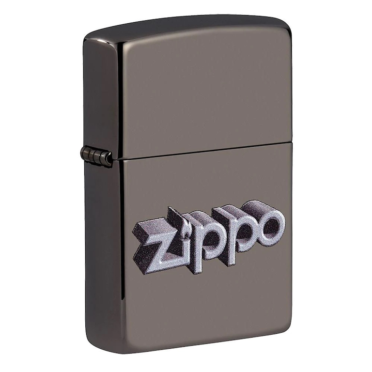 Zippo Upaljač Z49417 Black Ice 3D Logo 4591