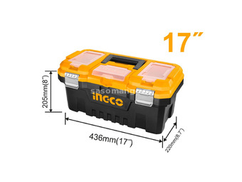 Ingco Plastična kutija za alat, 436 mm PBX1702
