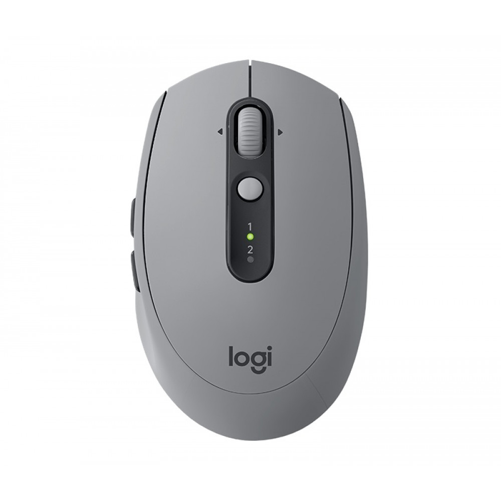 Logitech M590 Silent Wireless Mouse Mid Grey Tonal