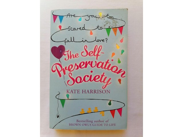 The Self-Preservation Society - Kate Harrison
