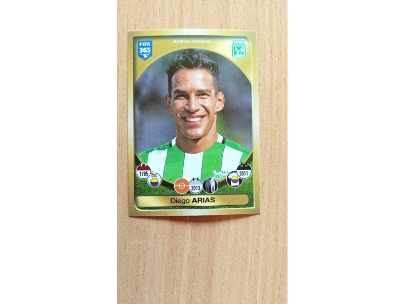 Panini Fifa 365 2017 sličica broj 508