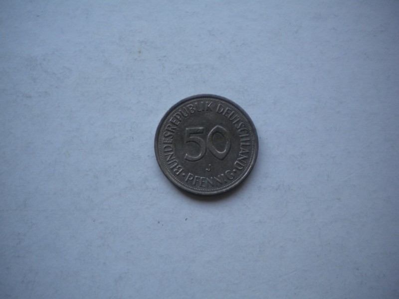 50 PFENNIG 1982J - NEMACKA