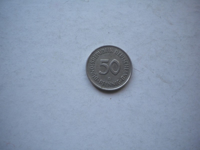 50 PFENNIG 1990A - NEMACKA