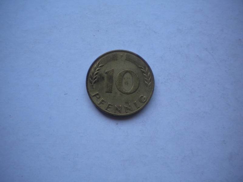 10 PFENNIG 1970F - NEMACKA