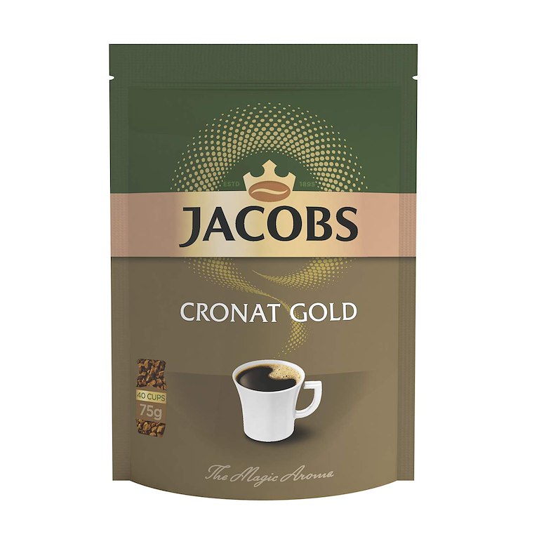 Jacobs Cronat Gold instant kafa ref75