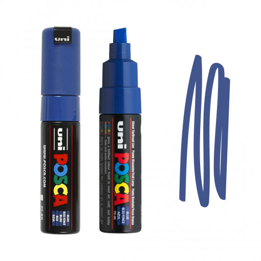 Uni Posca Paint Marker Pen PC-8K - Blue