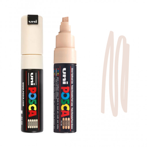 Uni Posca Paint Marker Pen PC-8K - Beige