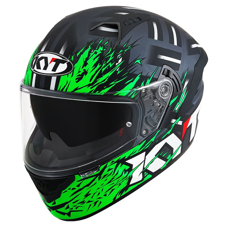 NF-R FLAMING Green kaciga