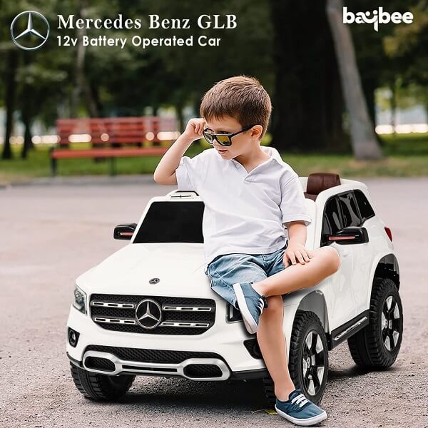 Licencirani džip Mercedes-Benz GLB model 1201-Y-MB8823 – beli, 066840