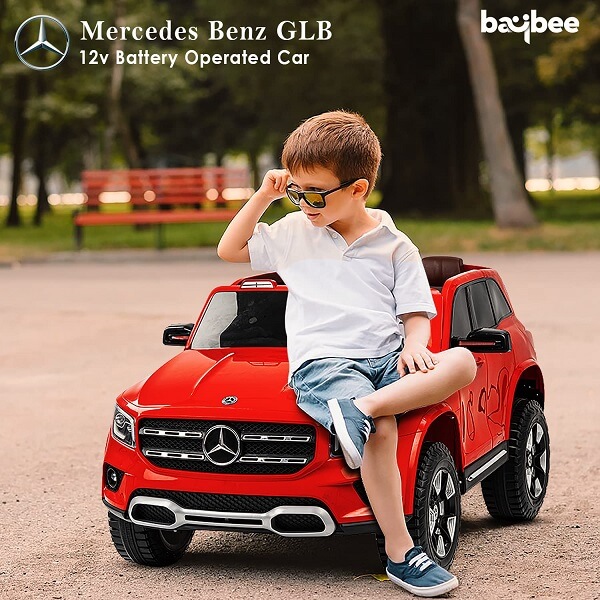 Licencirani džip Mercedes-Benz GLB model 1201-Y-MB8823 – crveni, 066840