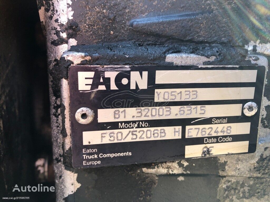 Eaton FSO5206B AND Y04178 menjač za MAN kamiona