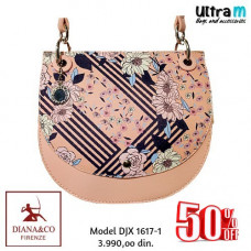 Diana and Co DJX 1617-1 roze sa printom