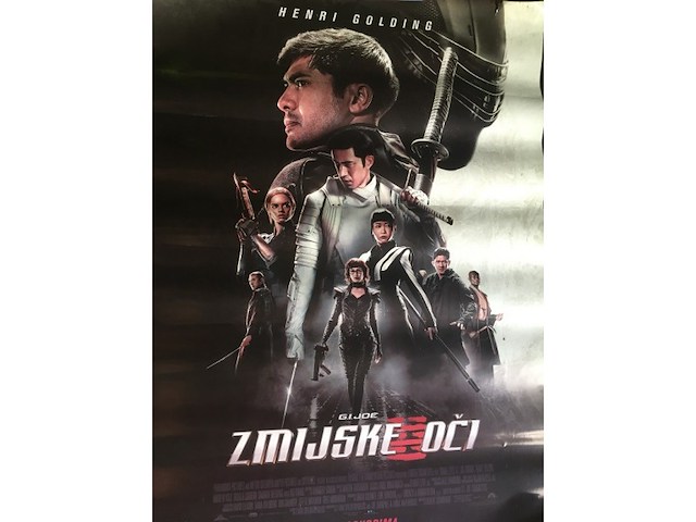 Plakat za film ZMIJSKE OČI