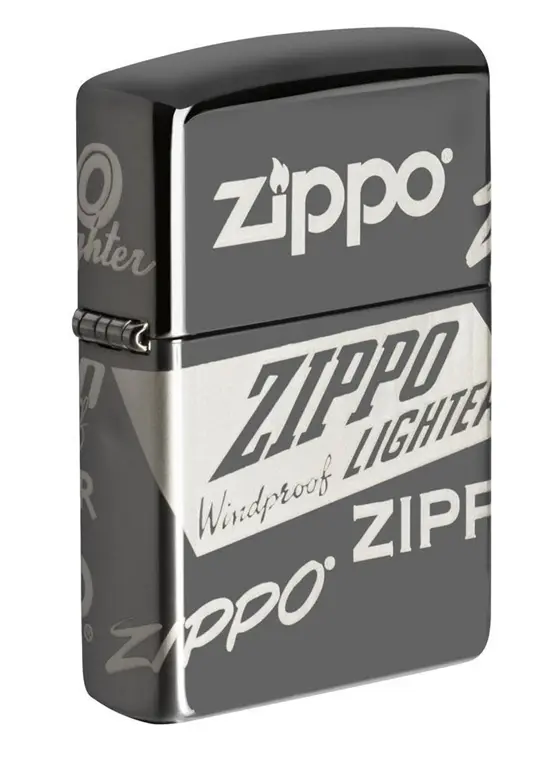 Zippo Zippo upaljač black ice logo (49051)